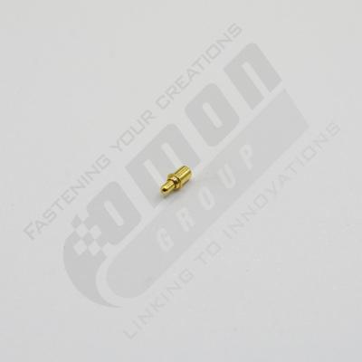 China High accuracy and precise machining parts c3604 pogo pin 252x53 ideal for in precision mechanical and electronic systems(OM.CJ.BR.0714) for sale