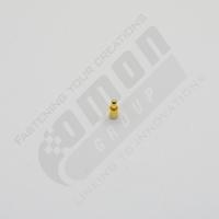 China High accuracy and precise machining parts c3604 pogo pin 252x53 ideal for in precision mechanical and electronic systems(OM.CJ.BR.0714) for sale