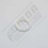China POM material flat washer fasteners featuring 10.5ID 15 outer diameter and 1.6MM thickness engineered for fastening performance(OM.WS.SG.0002) for sale