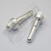 China Specialized Precise Machining Parts Straight Knurled Pin featuring Nickel Undercoat and Silver Plating composed of Tellurium Copper C14500(OM.CJ.BR.0555) for sale