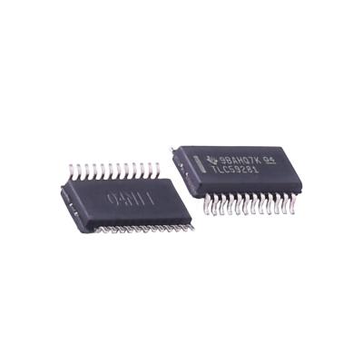 China IC Integrated Circuits TLC59281DBQR SSOP-24 LED Lighting Drivers for sale