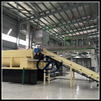 China Fresh Cassava Rotary Washing Machinery Paddle 50t / H Carbon  Steel for sale