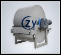 China Vacuum Drum Potato Starch Dewatering Machine SS304 Filter Area 20m2 for sale