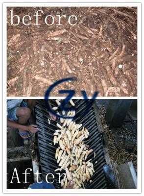 China High Effective Fresh Cassava Cleaning Equipment Save Water CS Material 22kw for sale