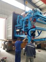 China Double Pressing Cassava Fiber Dewatering Equipment BPM 1500 4kw 4t / H for sale