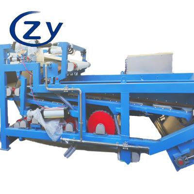 China Energy Saving Belt Type Dehydration Filter Specialized for Cassava Fiber Dewatering Processing for sale