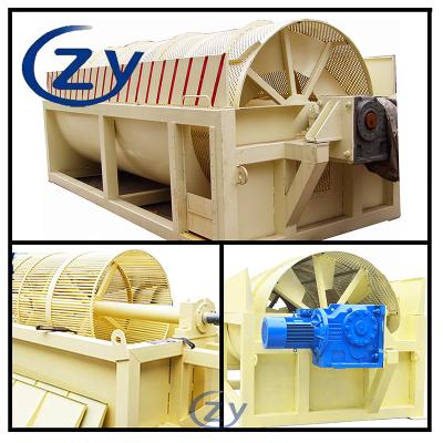 China Fully Automatic Industrial Rotary Peeler for Continuous Cassava Cleaning and Mud Separation for sale