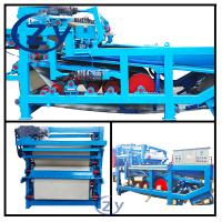 China Continuous Operation Belt Dehydration Filter for Cassava Fiber Dehydration in Starch Production for sale