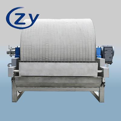 China Stainless Steel Vacuum Drum Filter for Cassava Potato Starch Slurry Dewatering for sale
