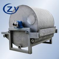 China Industrial Stainless Steel SS304 Vacuum Filter with 2-8t/h Capacity and Variable-Frequency Drive for Starch Dewatering for sale
