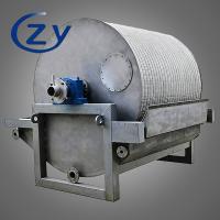China Continuous Operation Stainless Steel SS304 Vacuum Filter for High Dewatering Dryness in Starch Production for sale