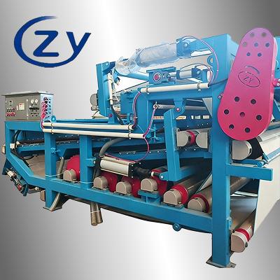 China Cassava Processing Line Dedicated Belt Dehydration Filter for High Speed Fiber Dewatering for sale