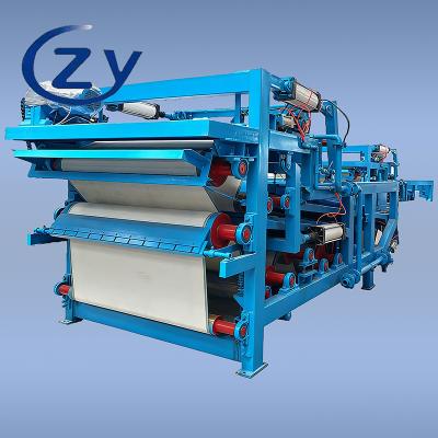 China Professional High-Efficiency Belt Dehydration Filter for Large-Scale Cassava Fiber Dewatering Workflows for sale
