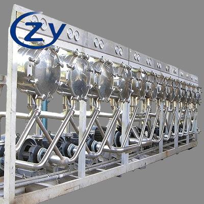 China Multi-Stage Counter-Current Starch Hydrocyclone Improves Cassava Starch Outlet Concentration and Refining Quality for sale