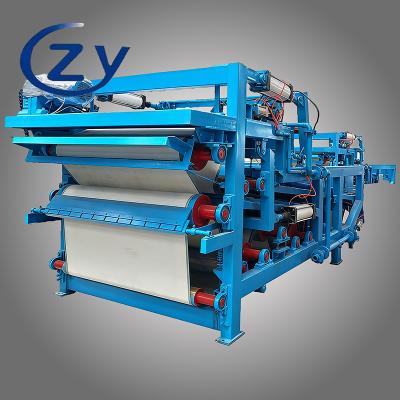 China High Pressure Belt Dehydration Filter with Automatic Cleaning System for 4t/h Starch Dewatering for sale