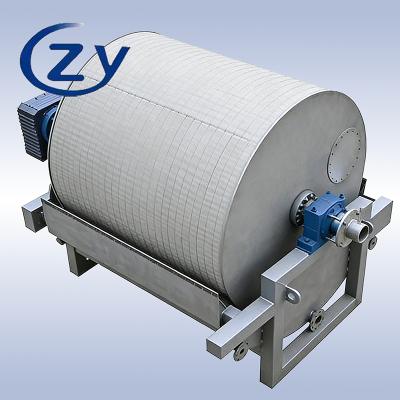China Compact Stainless Steel SS304 Vacuum Filter for Starch Dewatering with 2-8t/h Capacity and Adjustable Drum Speed for sale