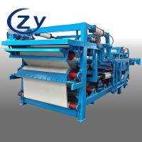 China Professional Belt Dehydration Filter with Automatic Cleaning System for Energy-Saving 4t/h Fiber Dewatering in Cassava Starch Processing for sale