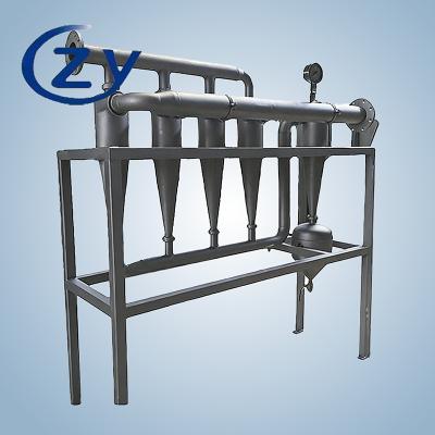 China SS304 Stainless Steel Desander with No Moving Parts and 10t/h Capacity for Starch Slurry Sand Removal for sale