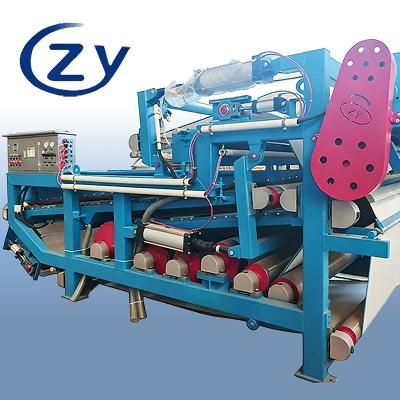 China Food-Grade Belt Dehydration Filter with 4t/h Capacity and Energy-Saving Design for Cassava Fiber Dewatering for sale