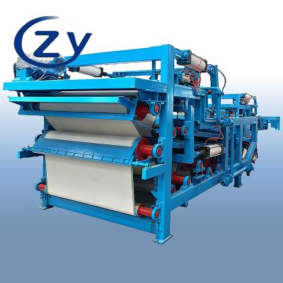 China Stable Operation Energy-Saving Belt Dewatering Machine for 4t/h Starch Fiber Dewatering for sale