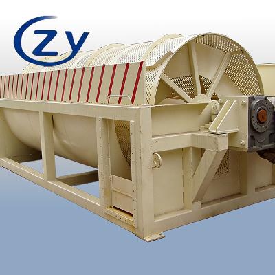 China High Efficiency Sand Removal Rotary Peeler Cassava Peeling and Washing Machine with Multi-stage Countercurrent Washing and Stainless Steel Construction for sale