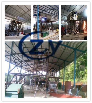 China Cassava Yam Starch Production Line Extracting Section Multi Functional for sale