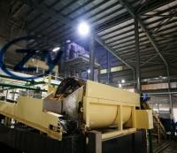 China 30t / H Fresh Potato Starch Machine / Rotary Washing Machinery Carbon Steel for sale