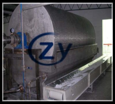 China ZY Brand Potato Cassava Dewatering Machine Vacuum Filters Four Kw Power for sale
