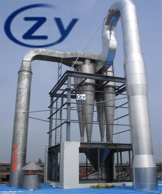 China Cassava Drying Machine / Starch Flash Dyer 380v 50hz Silvery White Color for sale