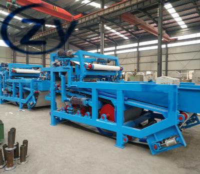 China Carbon Steel Belt Press Machinery Low Power Consumption Cassava Fiber Dewatering for sale