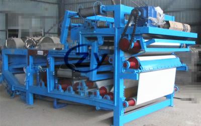 China Fresh Tapioca Fiber Dewatering Belt Press Machinery 10 - 20t / H 380v 50hz for sale