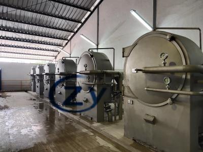 China 380V 45kw 120 Mesh SS304 Cassava Extraction Sieves for sale