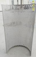 China Stainless Steel 304 	Starch Filtration Screen Rasper Hammer Mill Screen/round hole galvanized perforated metal sheet for sale