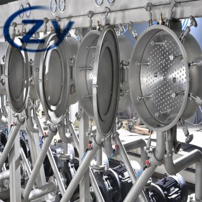 China SS304 Tapioca Cassava Starch Production Line Compact Structure for sale