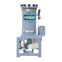 China Chromic Acid Chemical Liquid Filter 150L/Min 380V 1HP Chemical Filtration System for sale