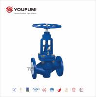 China PFA Lined ANSI Globe Valve , Anticorrosion 6 Inch Globe Valve Chemical Fluid Use for sale