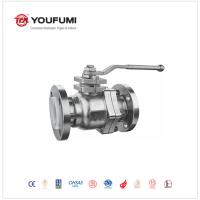 China CF8 CF8M CF3M Body Full PFA Lined JIS 10K 100A Ball Valve Wrench Operator for sale