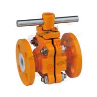 China 316 PFA Lined Ball Valve for sale