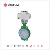 China GB Standard 10k PTFE Lined Butterfly Valve Full Temperature 120degree for sale