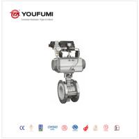 China PTFE CF8 PN6 SS Body Butterfly Valve ANSI Standard Normal Temperature For Food for sale
