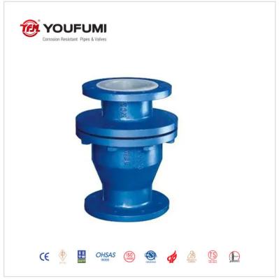 China Flanged FEP PFA Lined Check Valve 6Inch 150LBS Swing Type New Energy Use for sale