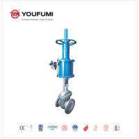 China WCB Pneumatic Actuator Gate Valve , Anticorrosion Power Plant Gate Valve 100mm for sale
