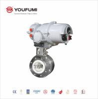 China Ball Style Lined Ceramic Valve PN40 ISO9001 With High Chemical Stability for sale