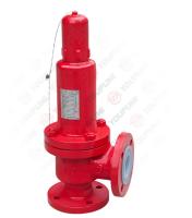 China RF  Low Pressure Safety Valve , WCB Balanced Bellows Pressure Relief Valve for sale