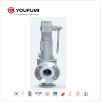China RF Spring Loaded PTFE PFA Safety Valve Pressure Relief WCB Material for sale