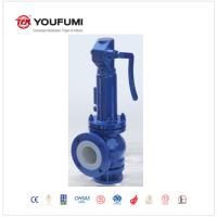 China PTFE Balanced Bellows Safety Relief Valve , Flanged Spring Type Safety Valve for sale