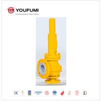 China Spring Loaded PFA Safety Valve PTFE Lined Balance Bellows Type New Energy Use for sale