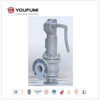 China Spring Loaded PFA Safety Valve PTFE Lined Balance Bellows Type New Energy Use for sale
