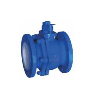 China FEP ANSI Standard PFA Lined Ball Valve DN125 PN16 Pn10 Ball Valve for sale
