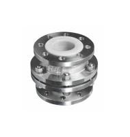 China JIS Vertical Lift Check Valve , PFA Lined CF8 Check Valve Fluorine Chemical Use for sale